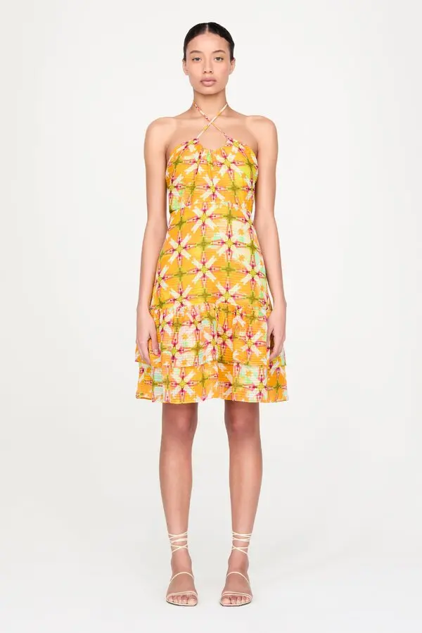 MARIE OLIVER Alisa Tie-dye Mini Dress