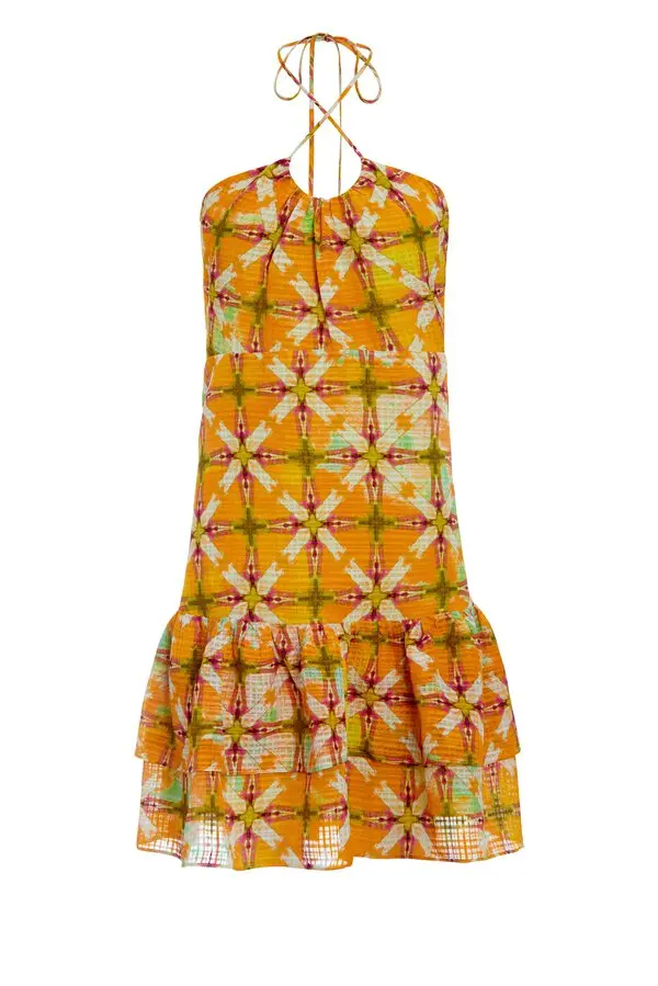 MARIE OLIVER Alisa Tie-dye Mini Dress
