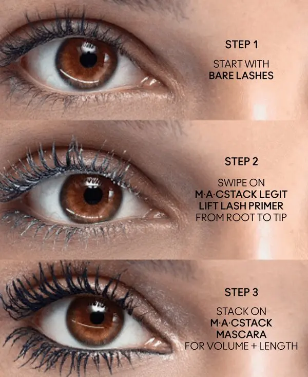 MAC COSMETICS Stack Legit Lift Lash Primer - Stark Stack