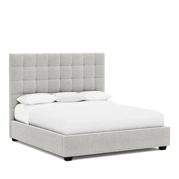 BERNHARDT Avery California King Bed With 66 Headboard - Light Gray/b-