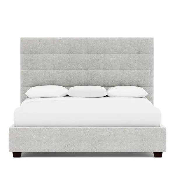 BERNHARDT Avery California King Bed With 66 Headboard - Light Gray/b-