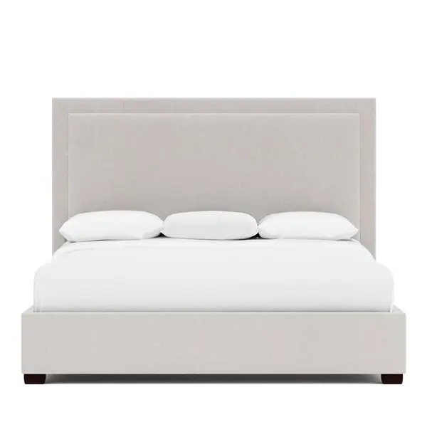 BERNHARDT Morgan California King Bed With 64 Headboard - White/cream/b-