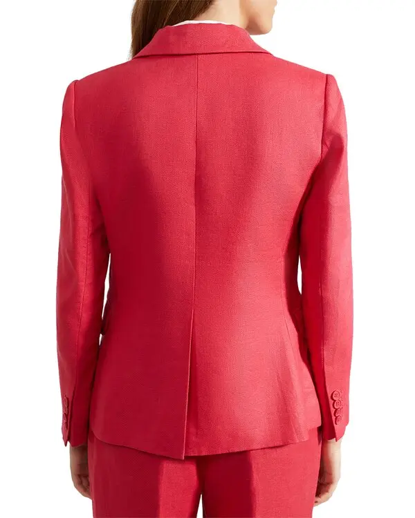 HOBBS LONDON Mirabel Linen Single Breasted Jacket