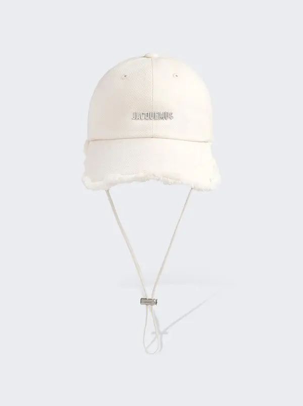 Jacquemus La Casquette Artichaut Baseball Cap - Off-white