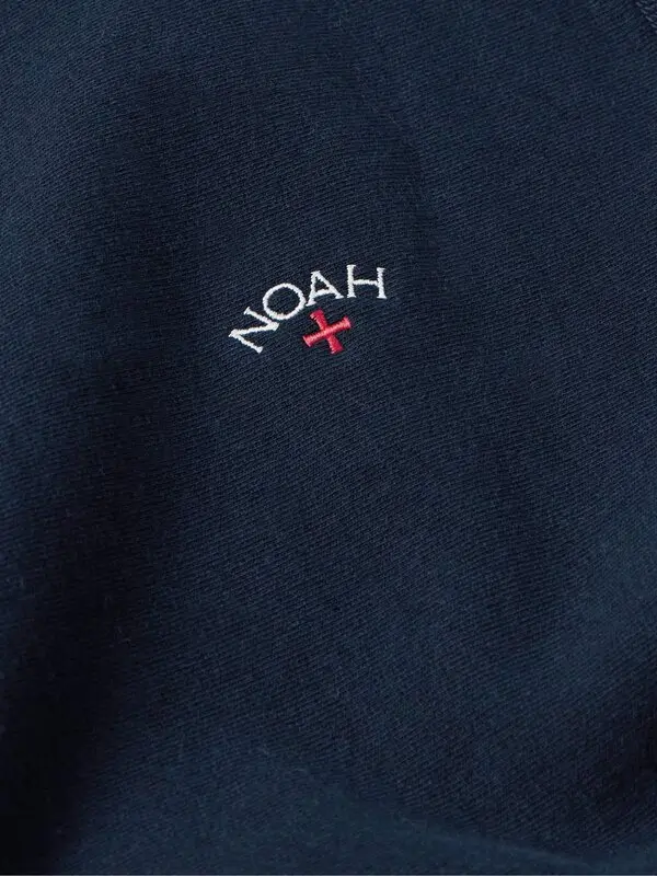 NOAH Core Logo-embroidered Cotton-jersey Sweatshirt
