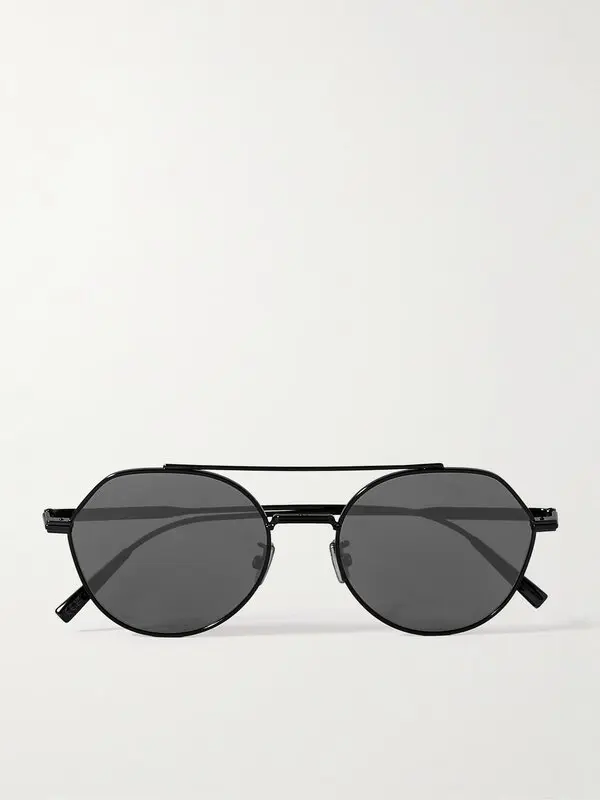 Dior Diorblacksuit R6u Aviator Sunglasses - Black