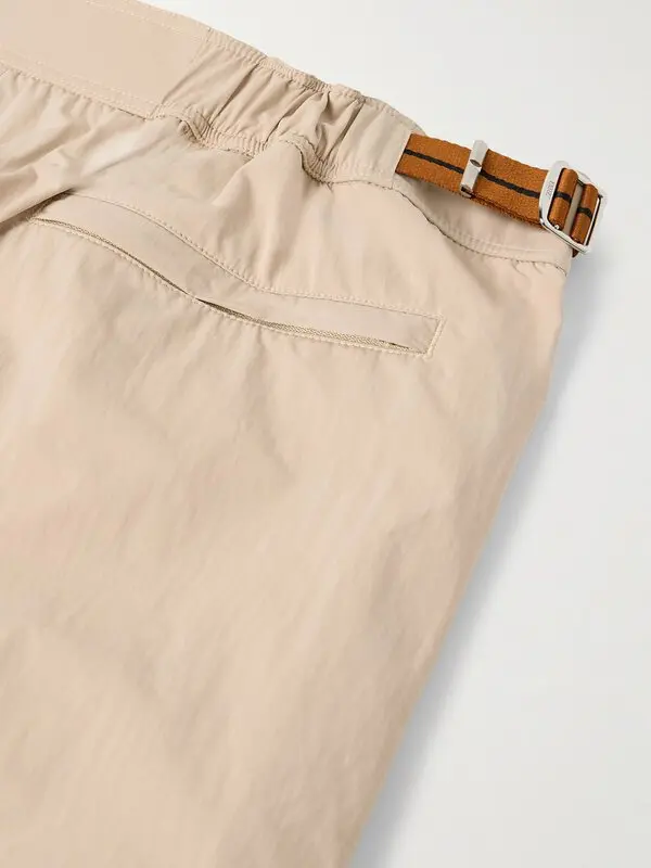Zegna Straight-leg Mid-length Swim Shorts - Neutrals