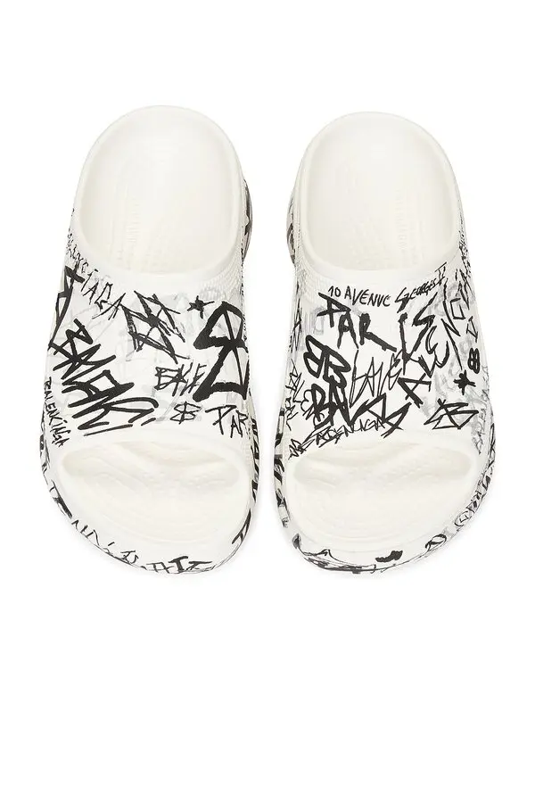 Balenciaga Crocs Pool Slide Sandal