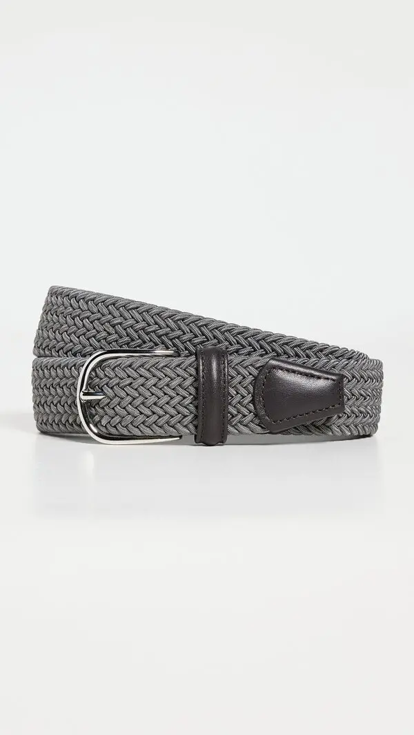 Anderson's Nylon Woven Belt - Grey G2
