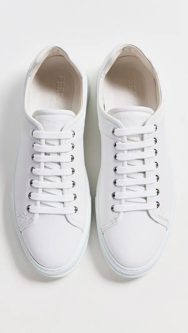 FERRAGAMO Clayton Leather Sneakers
