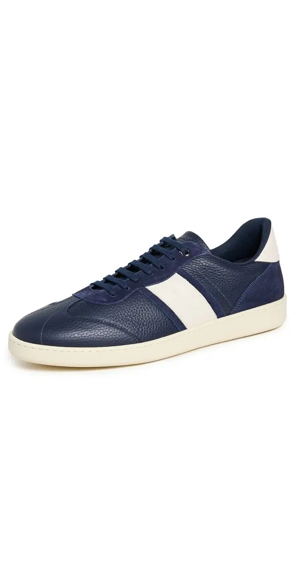 FERRAGAMO Achille 1 Sneakers - Blue Marine