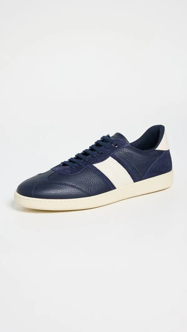 FERRAGAMO Achille 1 Sneakers - Blue Marine