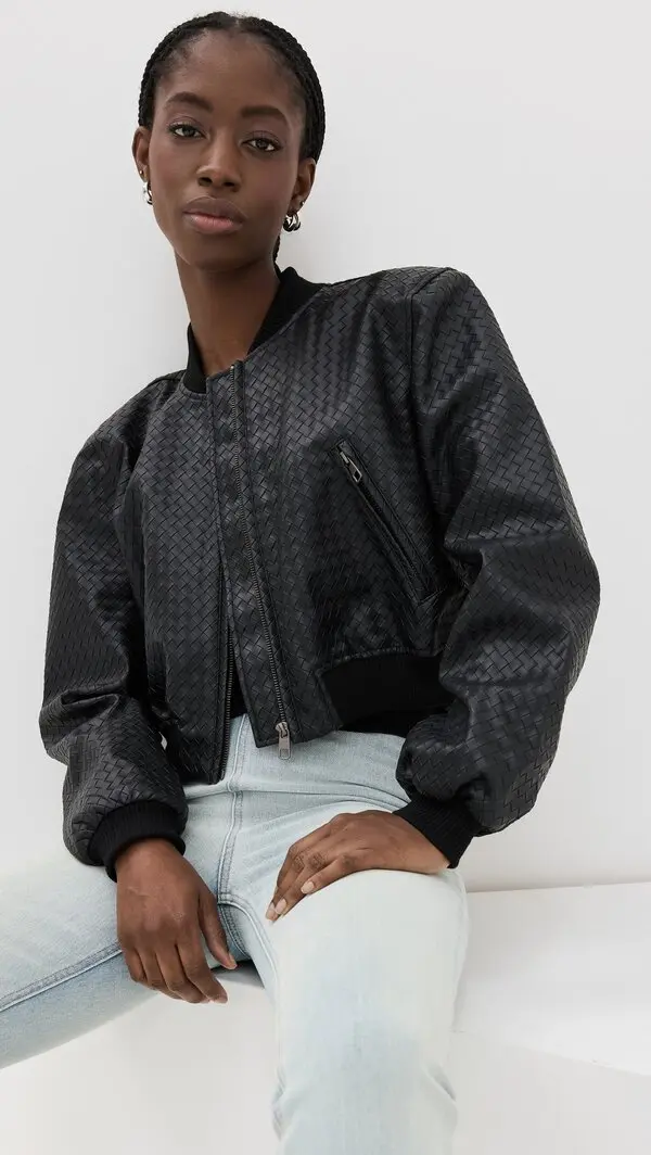 Lioness Allure Woven Bomber Jacket