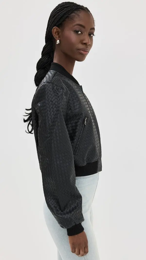 Lioness Allure Woven Bomber Jacket