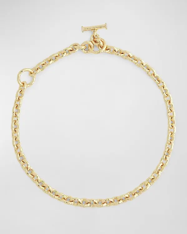 ANABEL ARAM JEWELRY Farrier Thick Chain Necklace - Gold