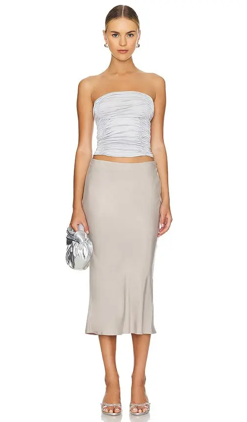 ALOHAS Kobe Skirt In Metallic