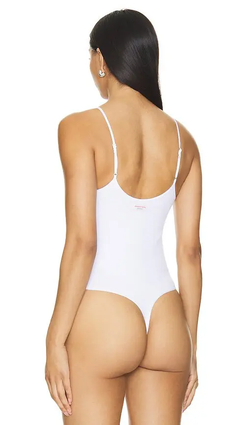 Alexander Wang Cotton Rib Seamless Tank Bodysuit