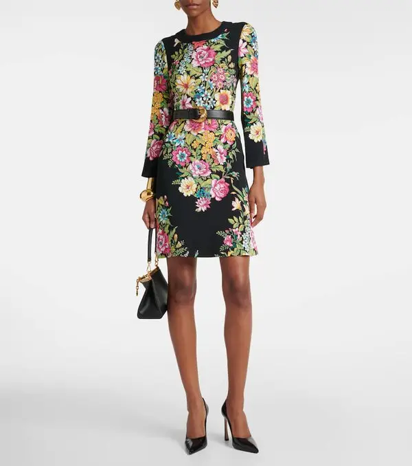 Etro Floral Mini Dress