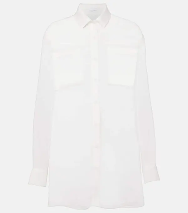 Jade Swim Mika Sheer Shirt - White