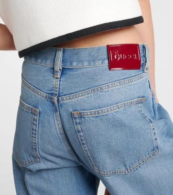 Gucci High-rise Straight Jeans