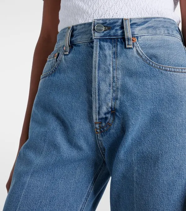 Gucci High-rise Straight Jeans