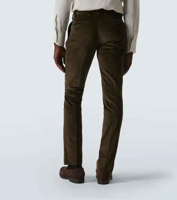 LARDINI Corduroy Slim Pants