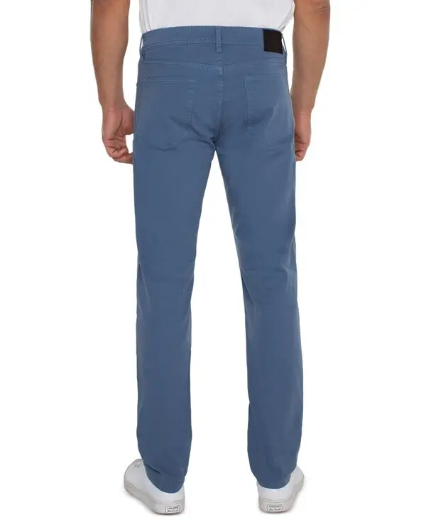 LIVERPOOL Regent Cotton Straight Fit Twill Pants