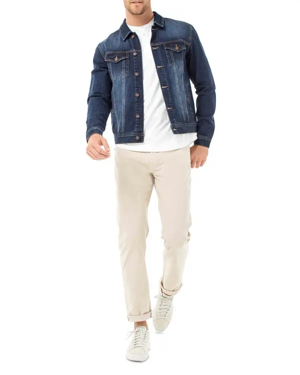 LIVERPOOL Regent Cotton Straight Fit Twill Pants - Sand
