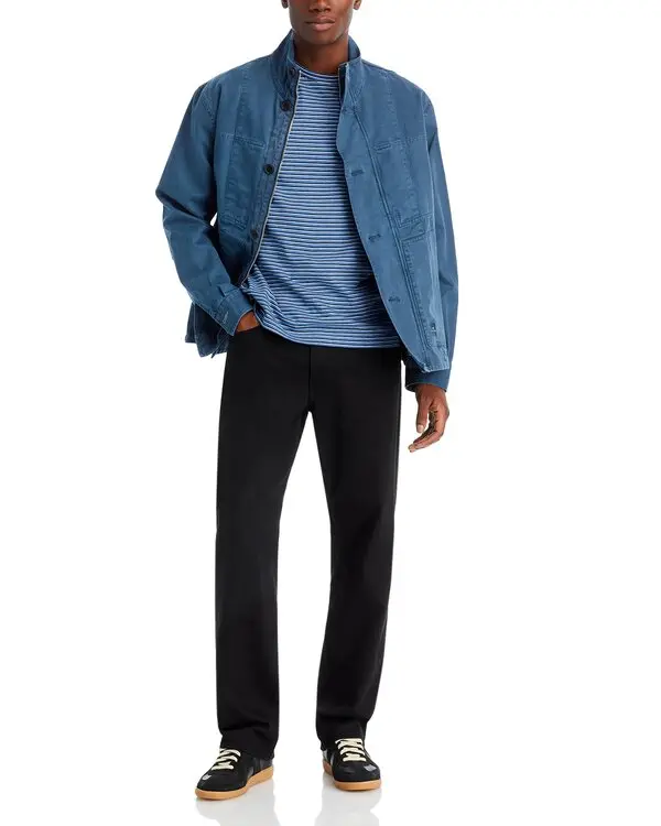 Rag & Bone Fit 4 Authentic Stretch Straight Fit Jeans - Black