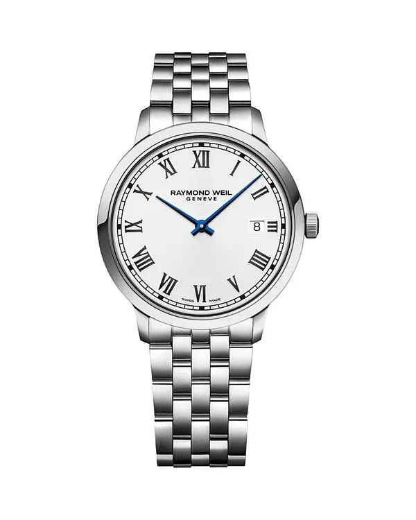RAYMOND WEIL Toccata 39mm Watch - White/silver