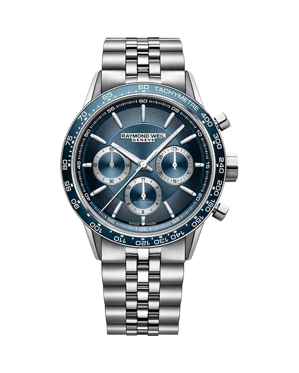 RAYMOND WEIL Chronograph 43mm - Blue/silver