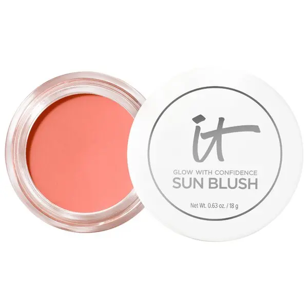 IT COSMETICS Glow With Confidence Sun Cream Blush With Hyaluronic Acid - Sun Blossom 20