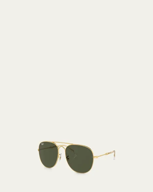 Ray-ban Bain Bridge Aviator Sunglasses - Gold Flash