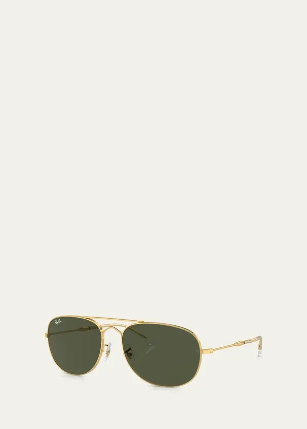Ray-ban Bain Bridge Aviator Sunglasses - Gold Flash