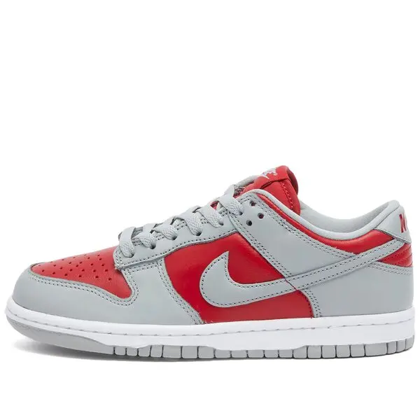 Nike Dunk Low Qs Sneakers - Varsity Red/silver/white