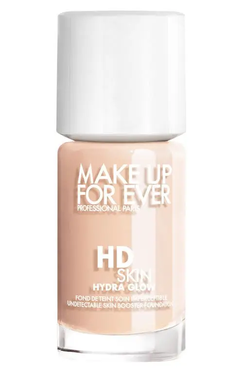 MAKE UP FOR EVER Hd Skin Hydra Glow Skin Care Foundation With Hyaluronic Acid - 1r02 - Cool Alabaster