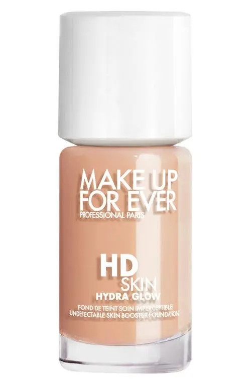MAKE UP FOR EVER Hd Skin Hydra Glow Skin Care Foundation With Hyaluronic Acid - 1r12 - Cool Ivory