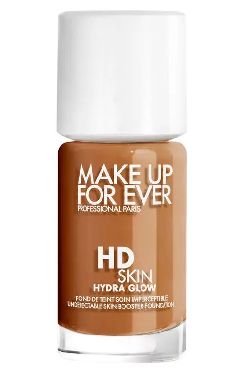 MAKE UP FOR EVER Hd Skin Hydra Glow Skin Care Foundation With Hyaluronic Acid - 3y52 - Warm Chestnut