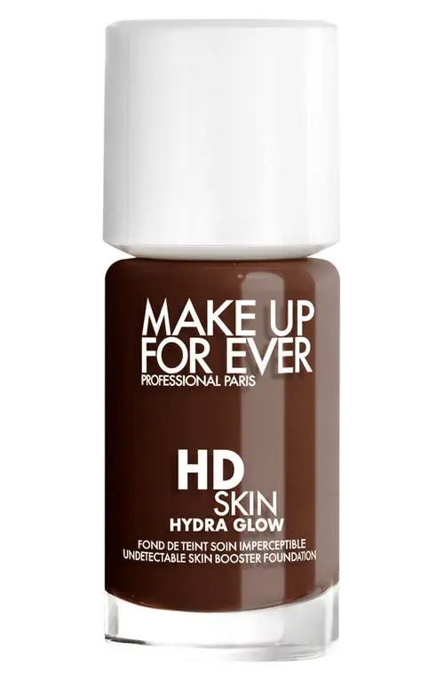 MAKE UP FOR EVER Hd Skin Hydra Glow Skin Care Foundation With Hyaluronic Acid - 4n78 - Ebony