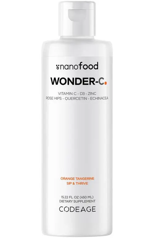 CODEAGE Wonder-c Liposomal Liquid Vitamin C + Zinc Supplement - White