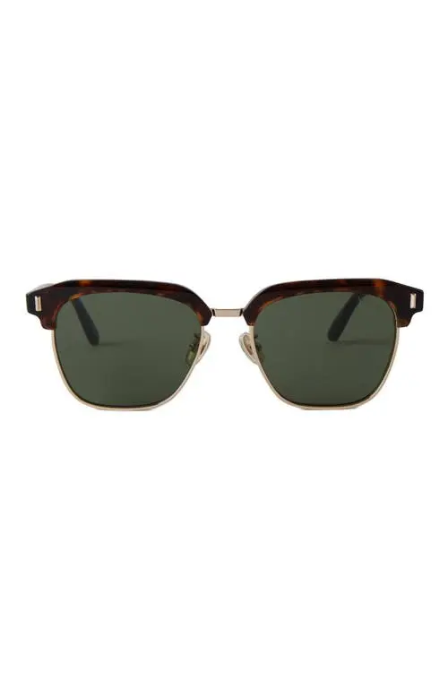 Mulberry Rowan Bio Acetate Clubmaster Sunglasses - Tortoiseshell