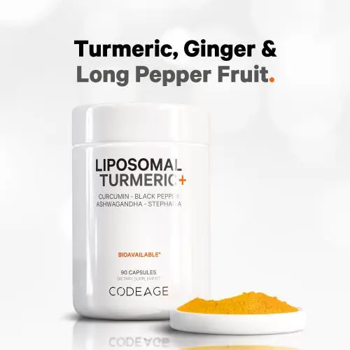CODEAGE Liposomal Turmeric95% Curcumin Extract Supplement