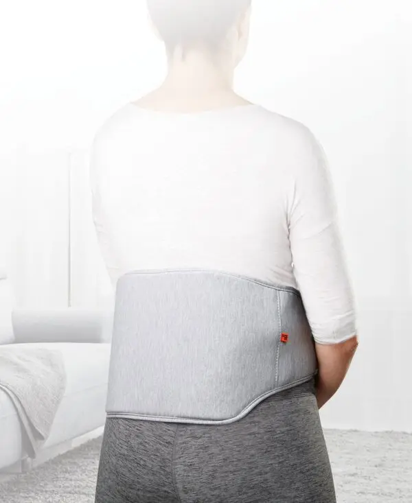 SHARPER IMAGE Calming Heat Massaging Heated Lumbar Wrap