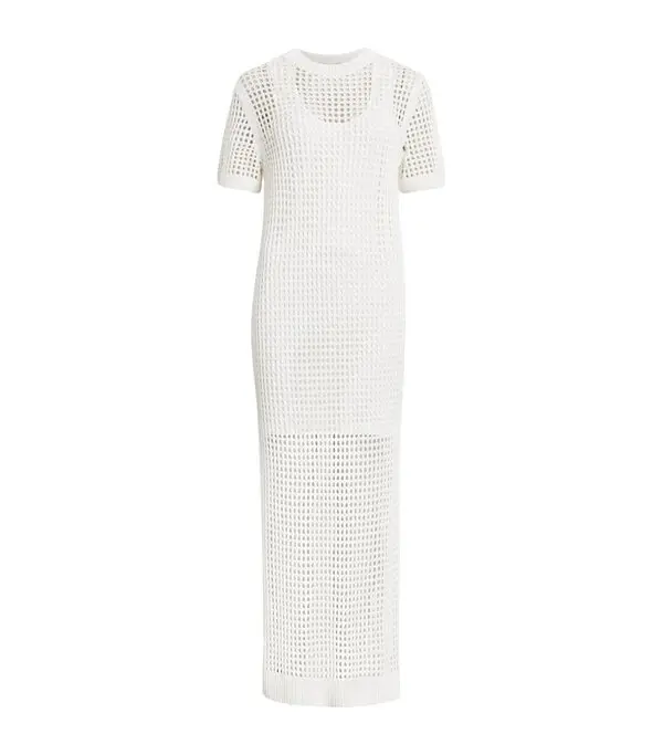 Allsaints Paloma T-Shirt Dress In White - 40% Off | Editorialist
