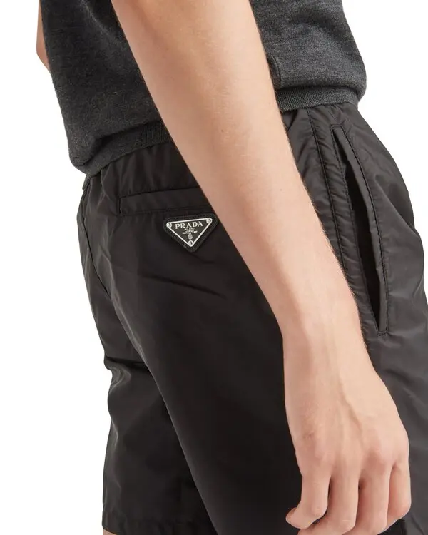 Prada Re-nylon Swim Trunks - Black