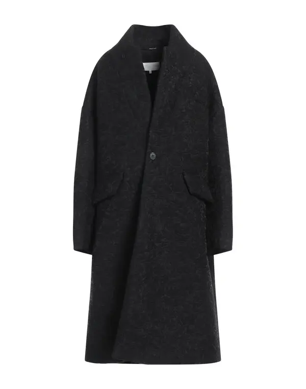 MAISON MARGIELA Cotton Blend Scuba Single-breasted Coat