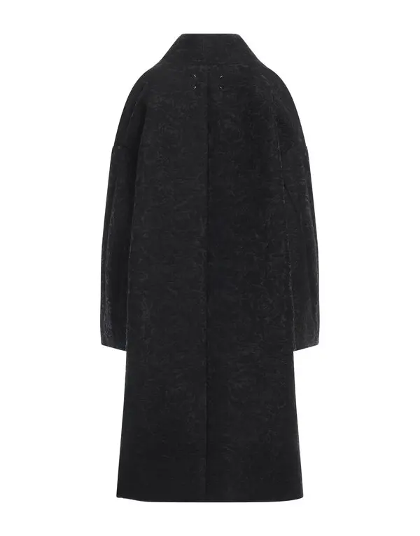 MAISON MARGIELA Cotton Blend Scuba Single-breasted Coat