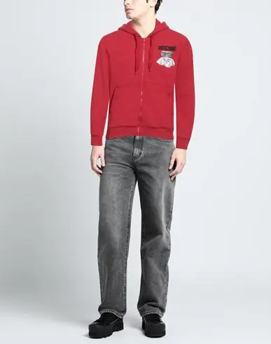 Moschino Cotton Sweatshirt - Red
