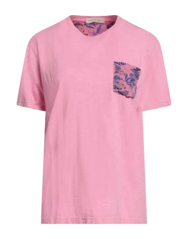 Rossopuro Cotton Jersey T-shirt - Pink
