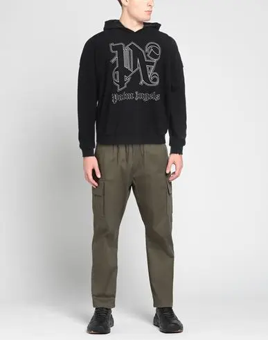 Palm Angels Cotton Sweatshirt - Black